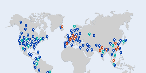 Global Sales Network & Sites | TDK India Private Limited